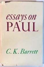 Author: C. K. Barrett