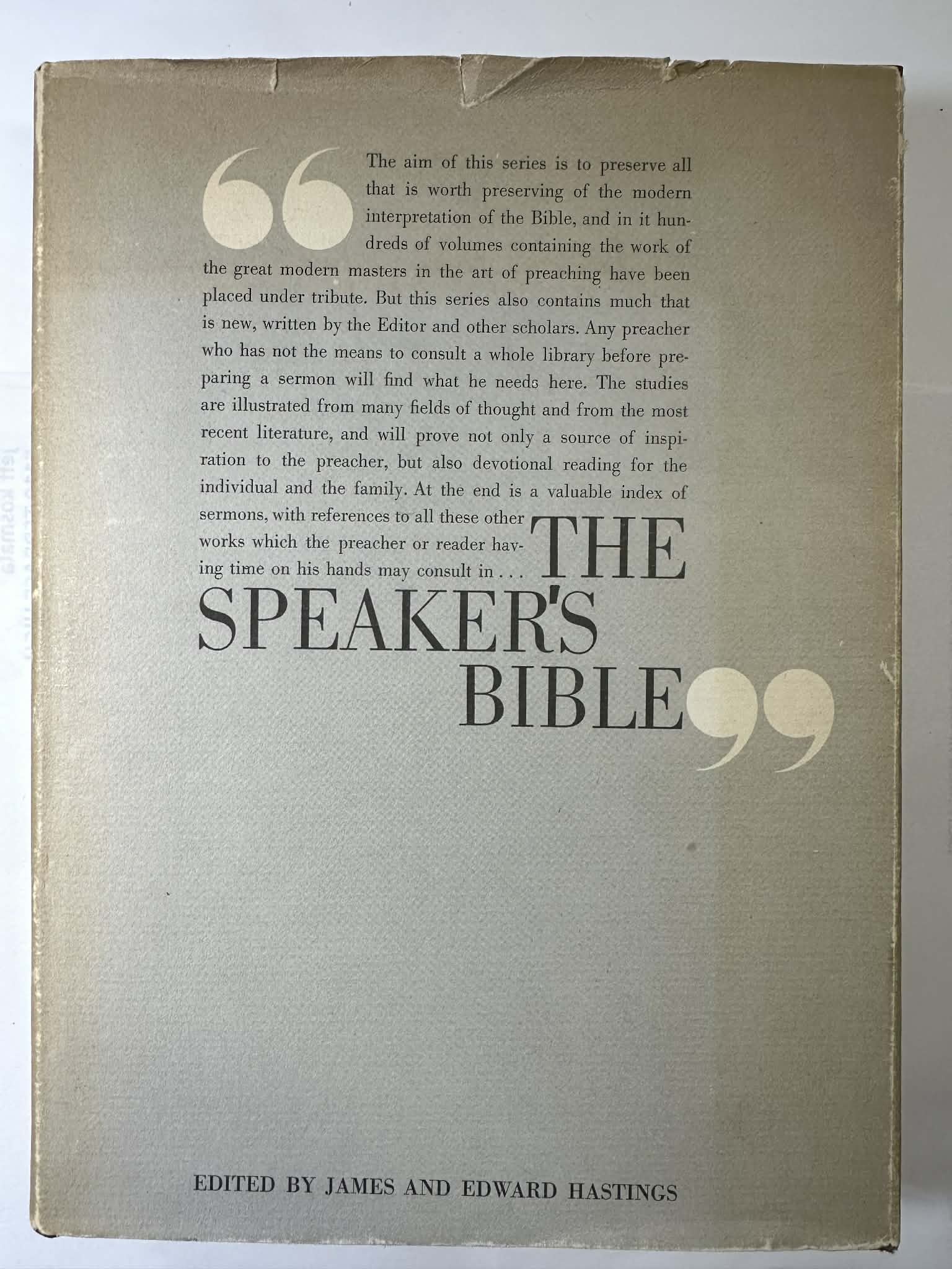 The Speaker's Bible: The Epistle to the Hebrews